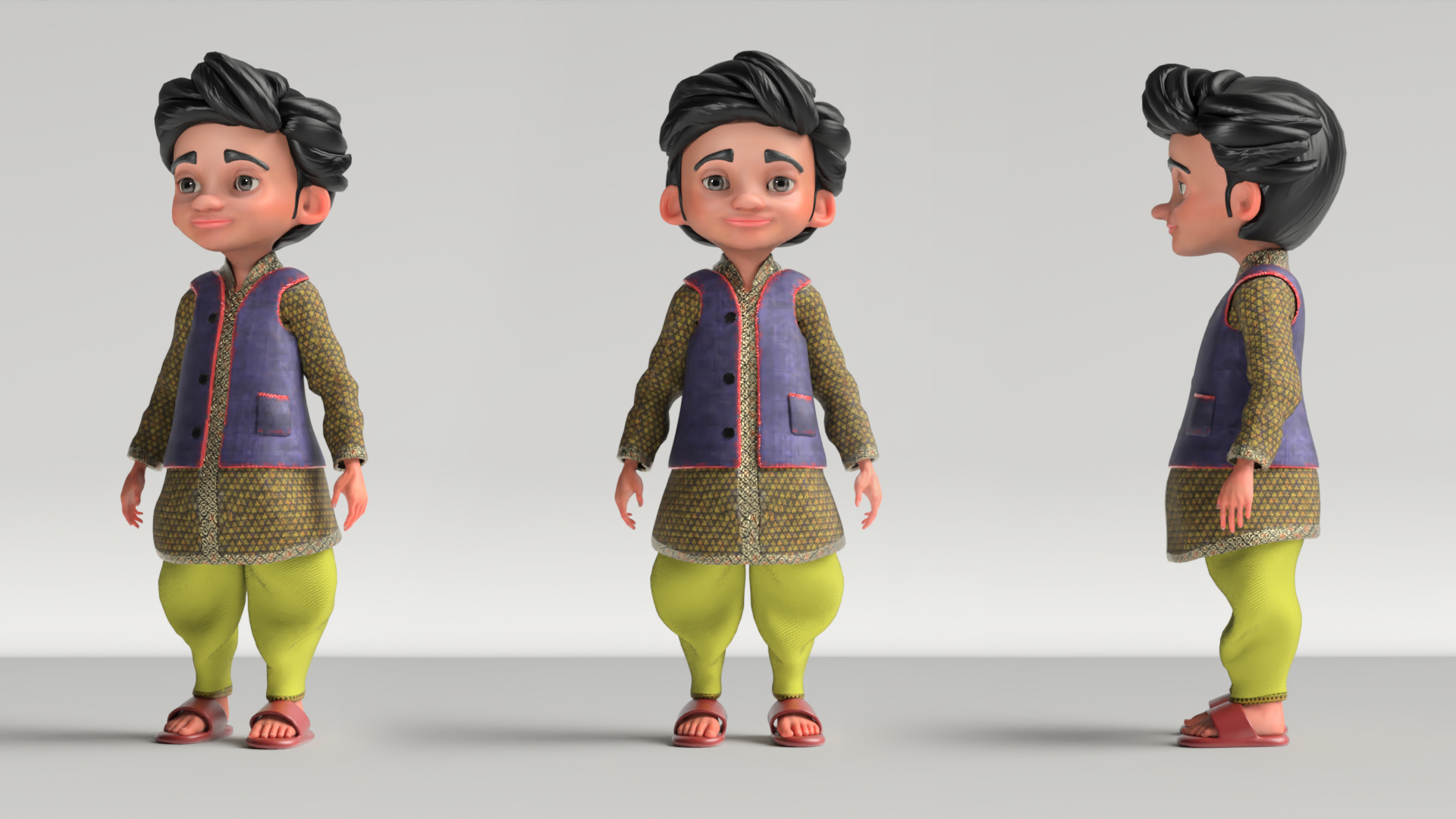 Stylized Toon Boys - Ajay - Character Creator/Actor - Reallusion ...