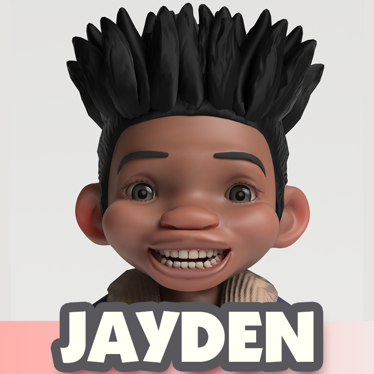 Stylized Toon Boys - Jayden - Character Creator/Actor - Reallusion Content Store