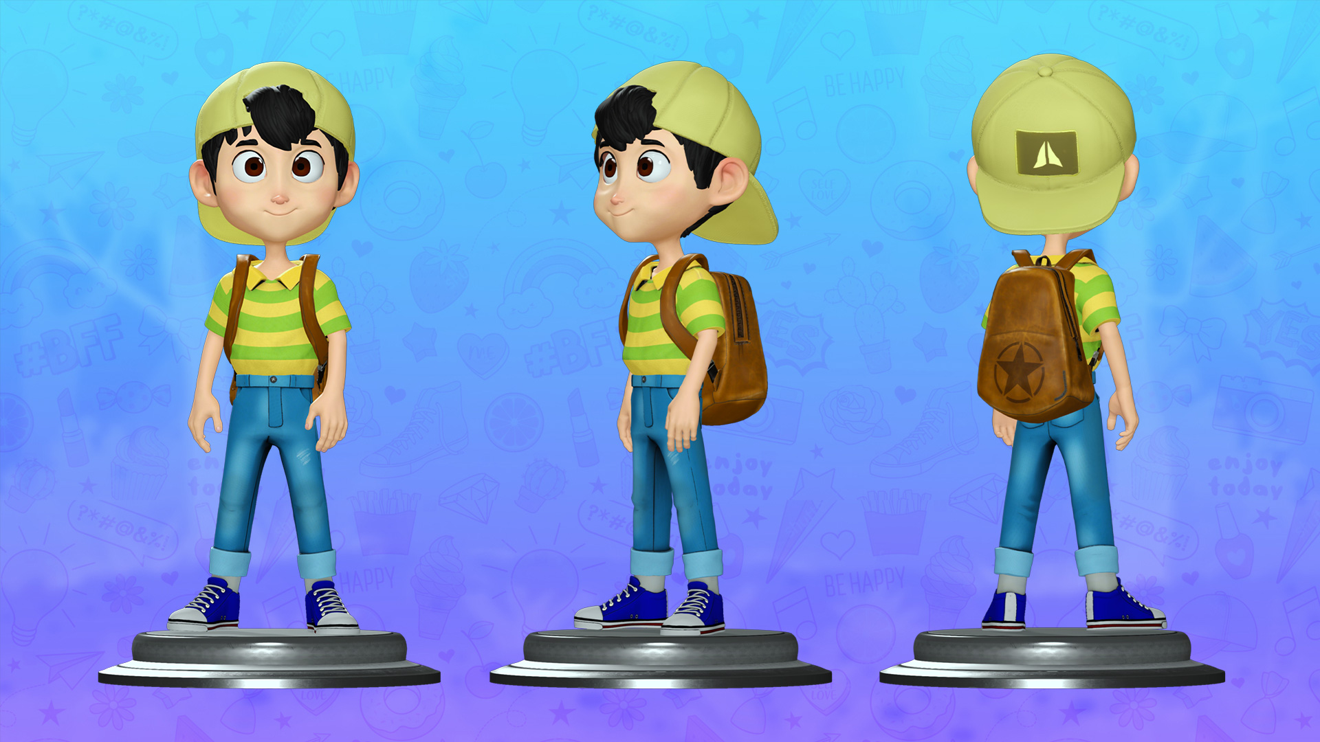 Friends - Tommy - Character Creator/Actor - Reallusion Content Store