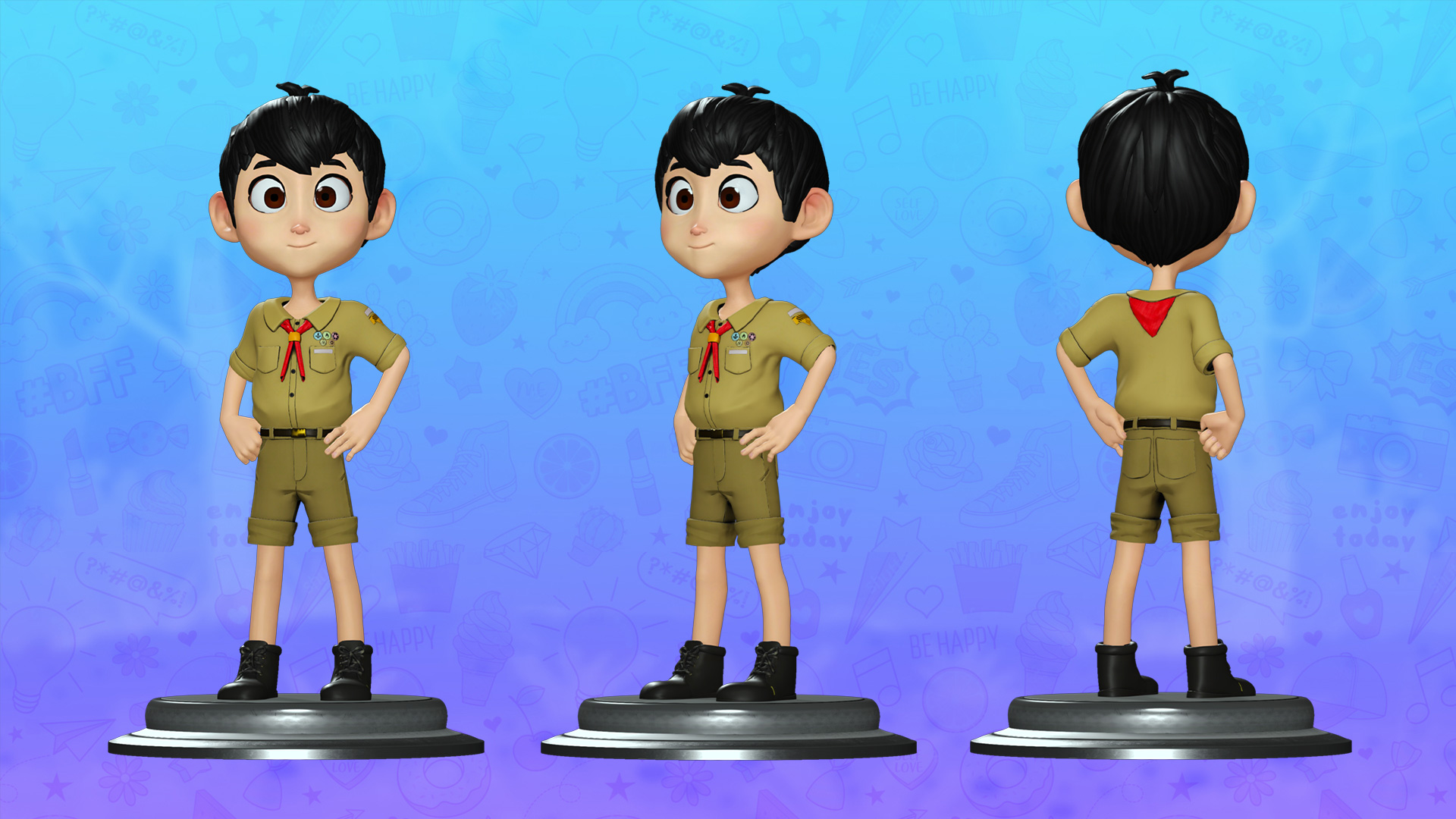 Friends - Tommy - Character Creator/Actor - Reallusion Content Store