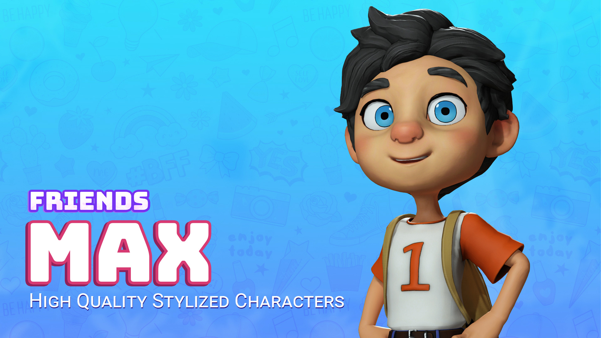 Friends - Max - Character Creator/Actor - Reallusion Content Store