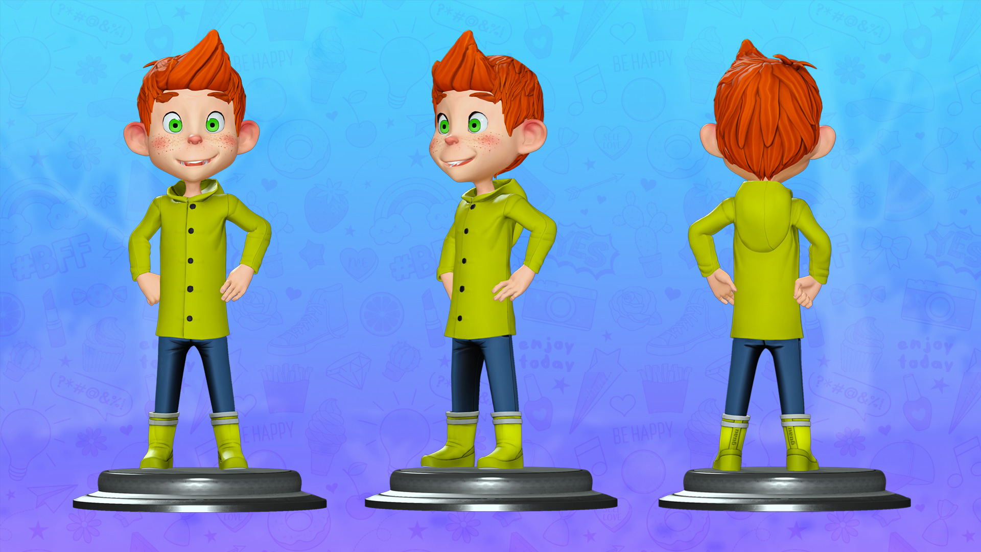 Friends - Eddy - Character Creator/Actor - Reallusion Content Store