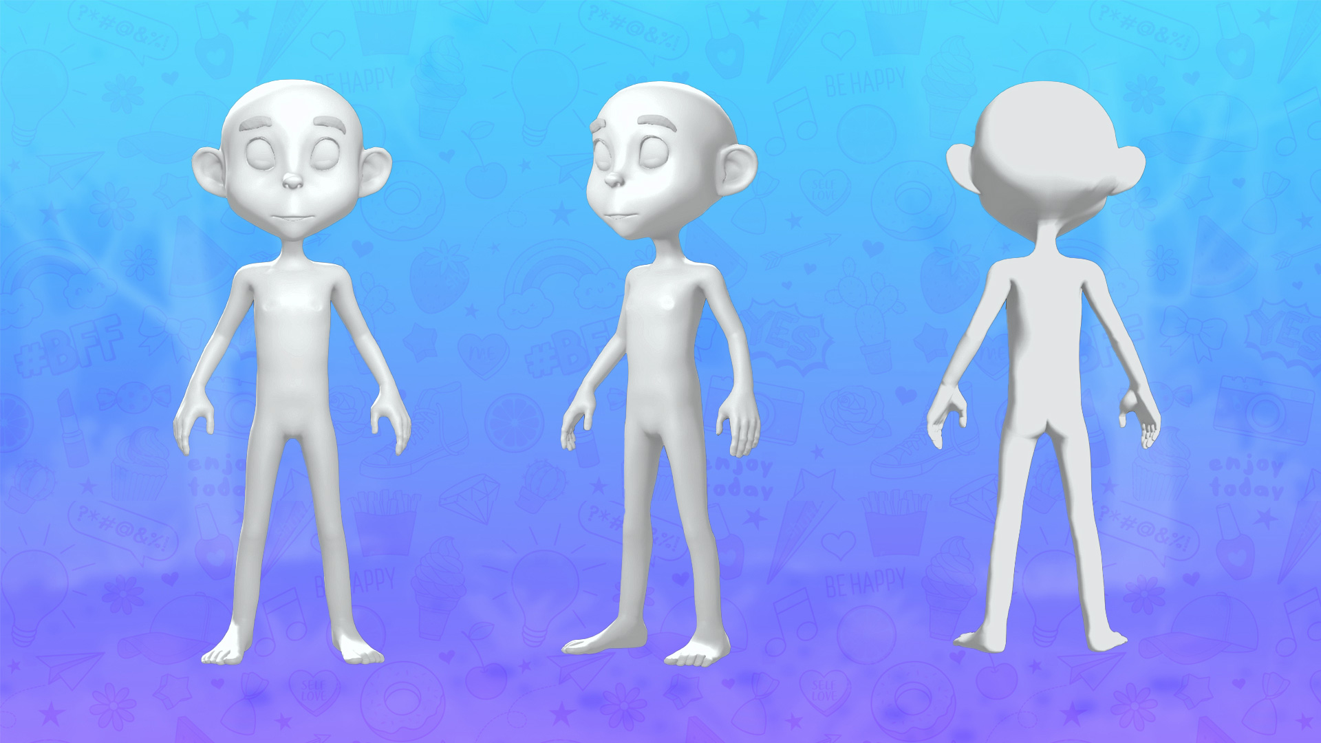 Friends - Eddy - Character Creator/Actor - Reallusion Content Store