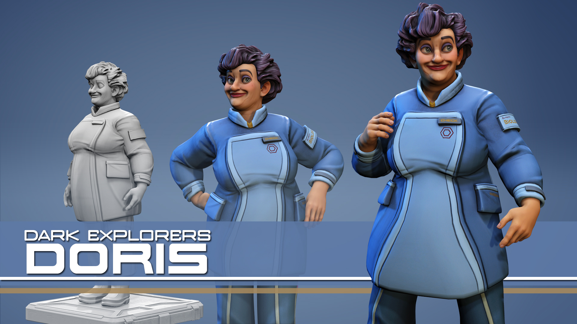 Dark Explorers - DORIS - Character Creator/Actor - Reallusion Content Store