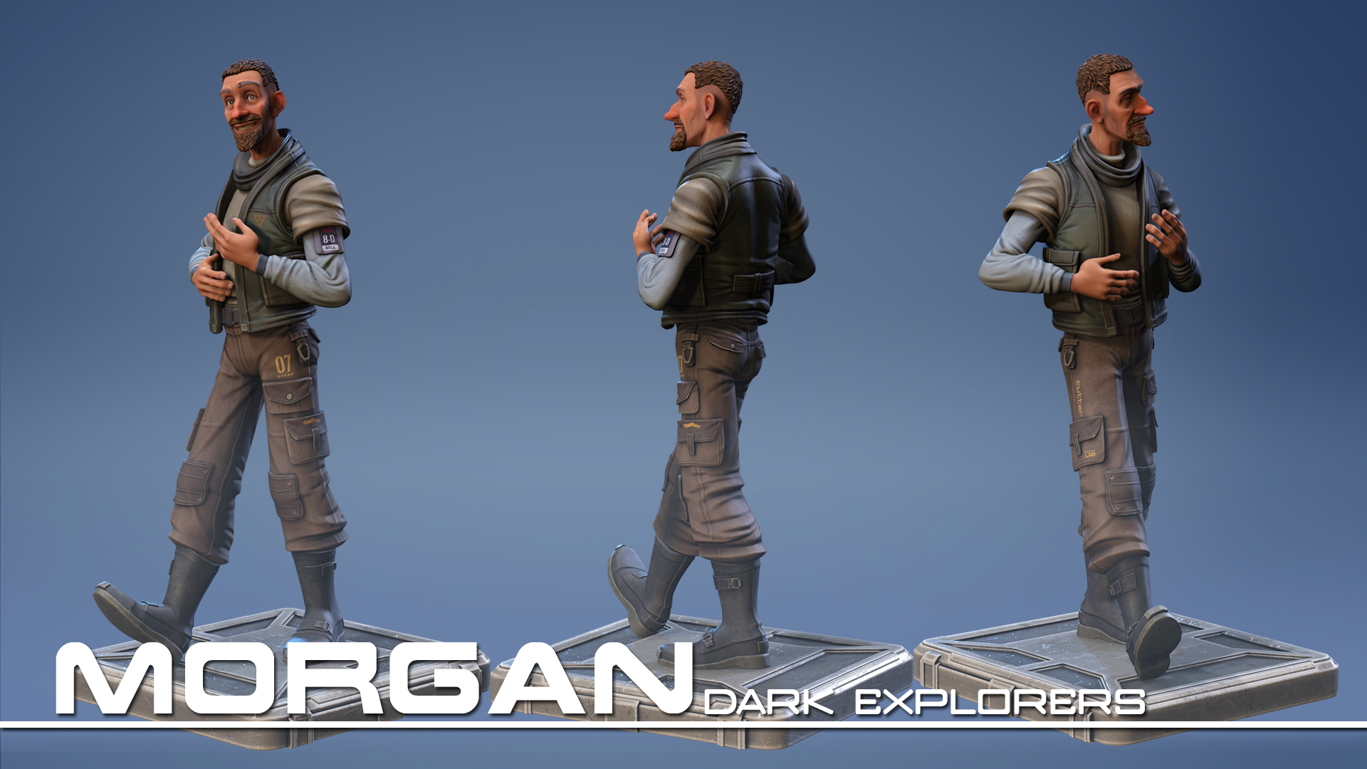 Dark Explorers - MORGAN - Character Creator/Actor - Reallusion Content ...