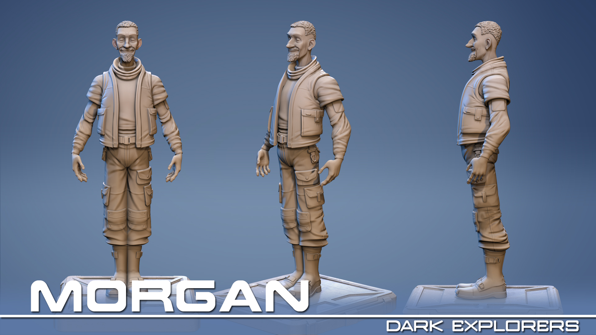 Dark Explorers - MORGAN - Character Creator/Actor - Reallusion Content ...