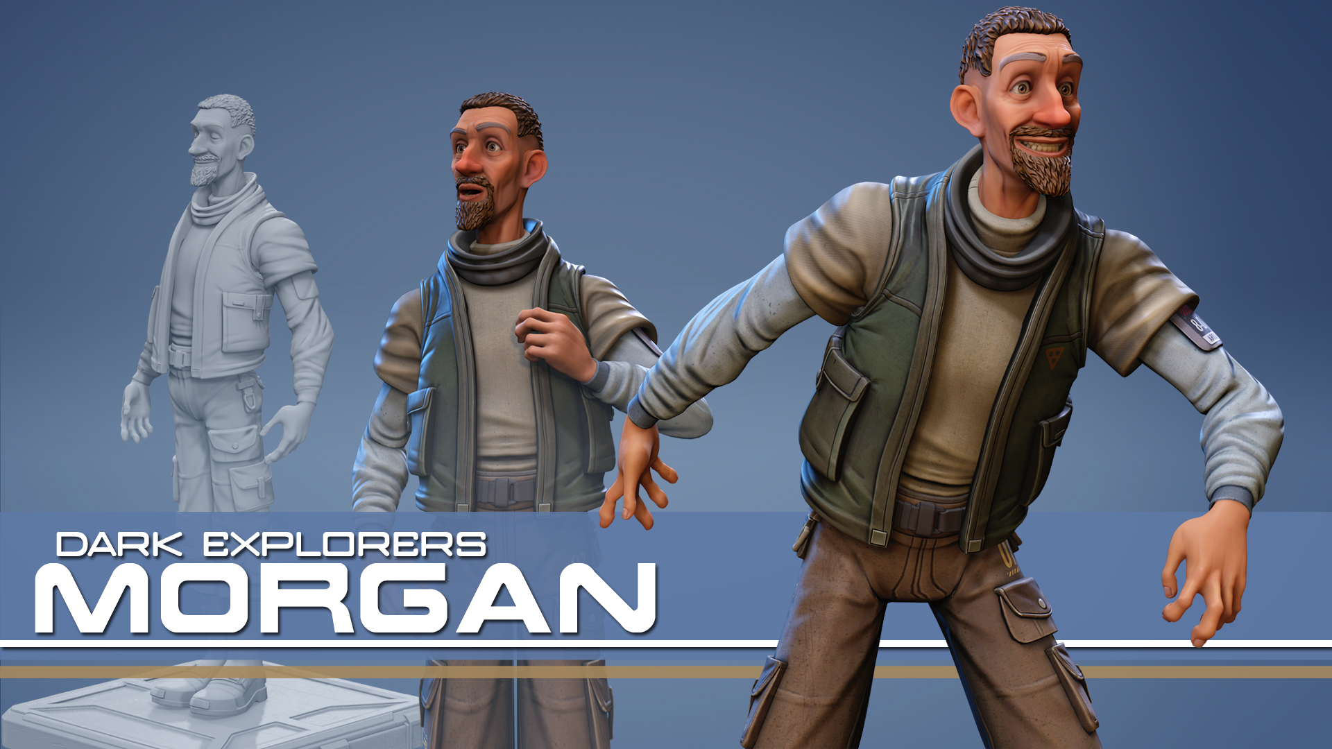 Dark Explorers - MORGAN - Character Creator/Actor - Reallusion Content ...
