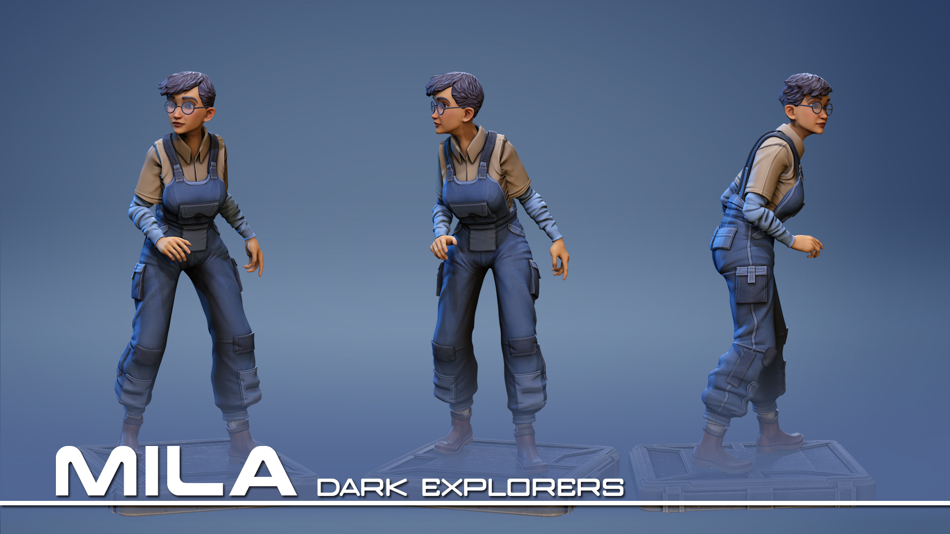 Dark Explorers - MILA - Character Creator/Actor - Reallusion Content Store