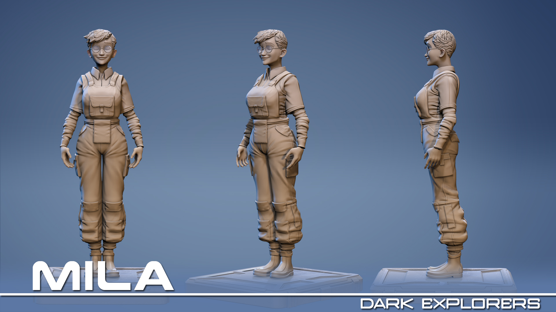 Dark Explorers - MILA - Character Creator/Actor - Reallusion Content Store