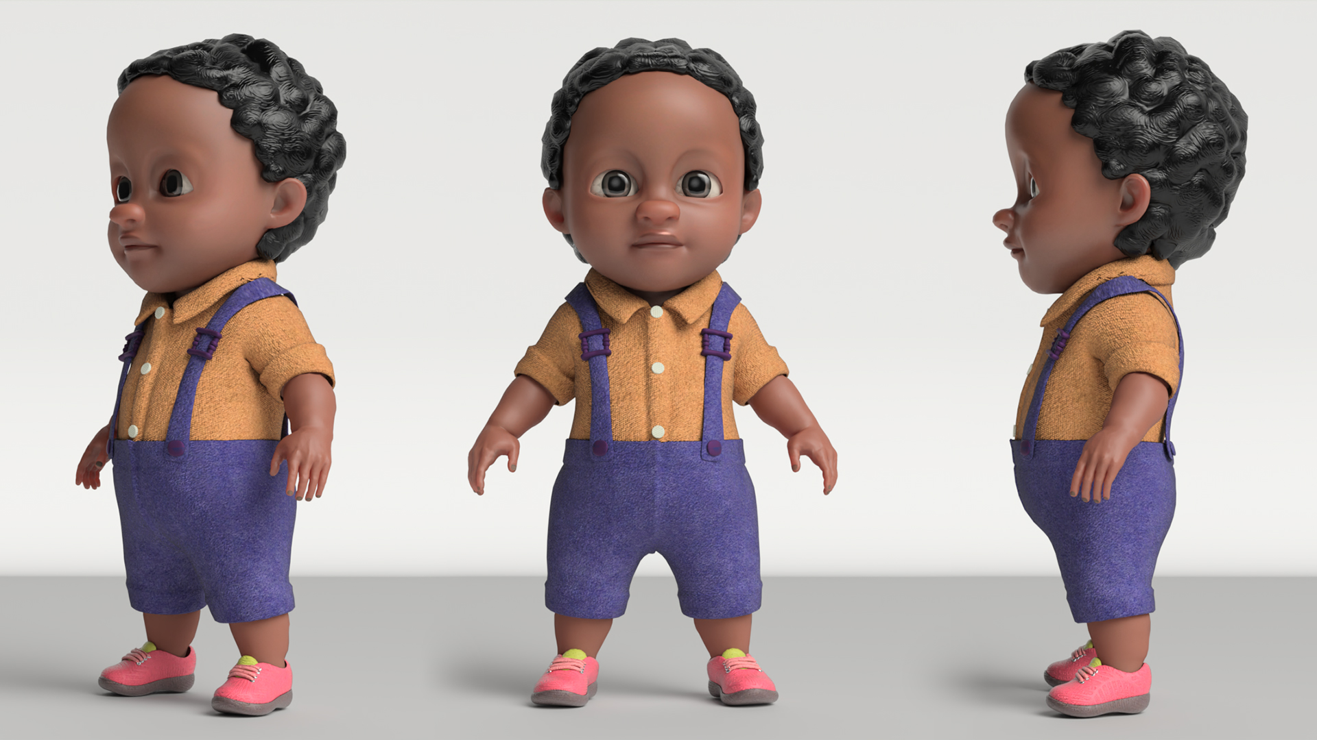 Denzel - Stylized Toddler Boys - Character Creator/Actor - Reallusion ...