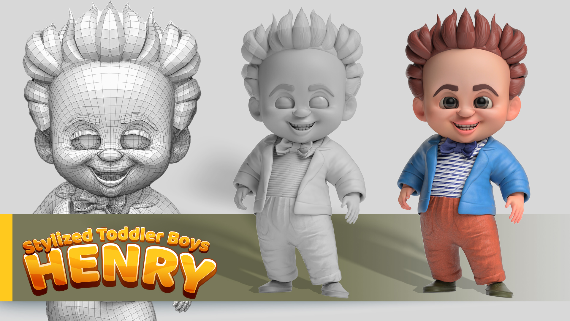 Henry - Stylized Toddler Boys - Character Creator/Actor - Reallusion ...