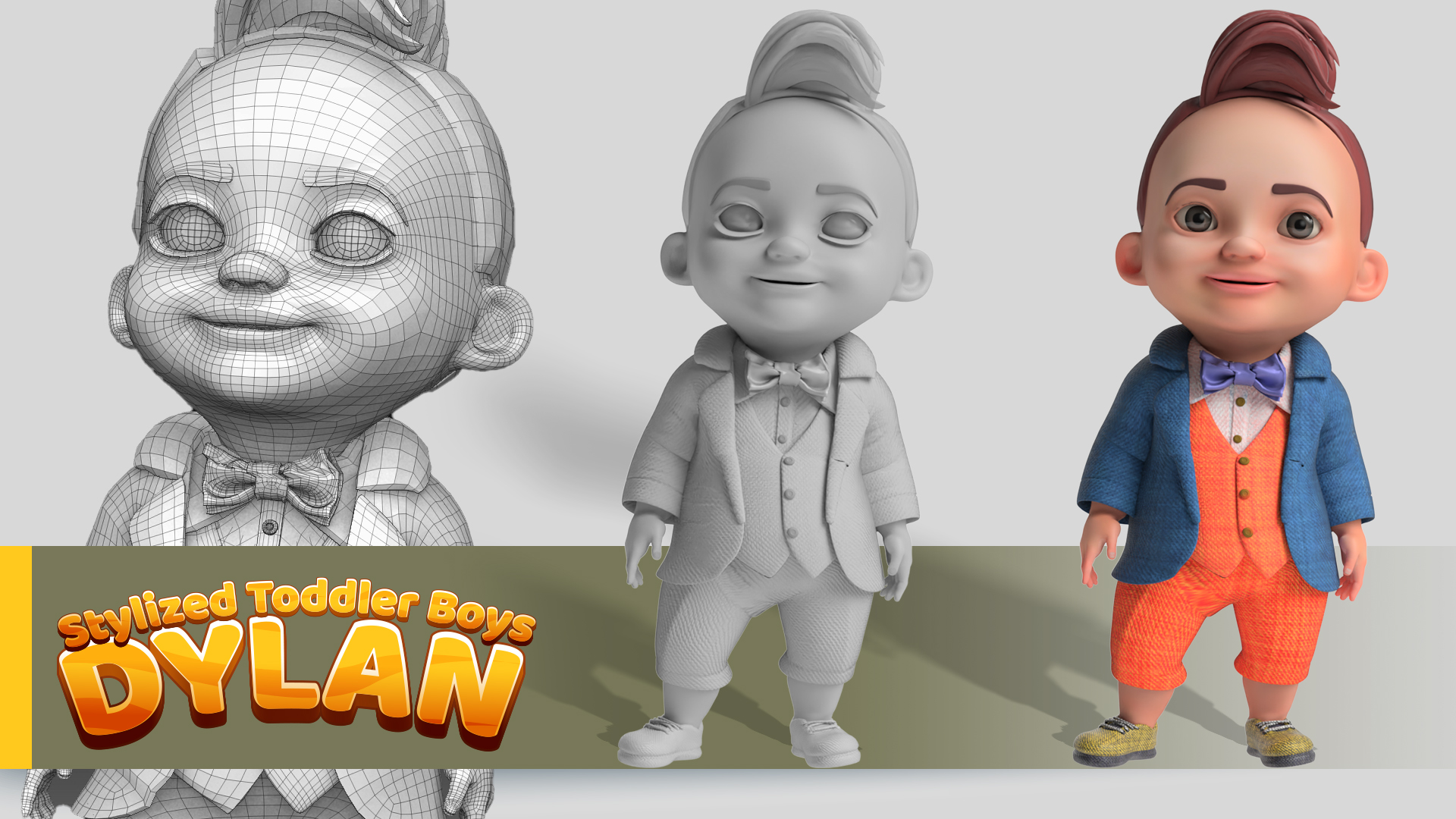 Dylan - Stylized Toddler Boys - Character Creator/Actor - Reallusion ...