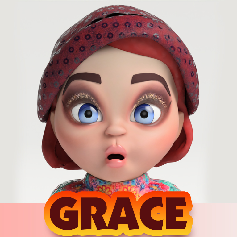 Grace - Stylized Toddler Toon Girls - Character Creator/Actor ...