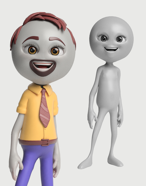 Male - Sticky Toons - Character Creator/Actor - Reallusion Content Store