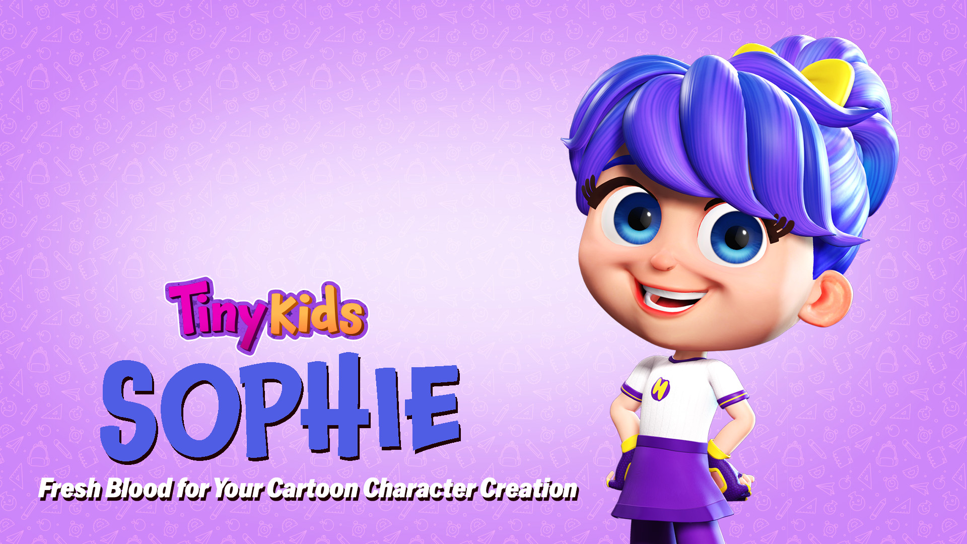 Tiny Kids - SOPHIE - Character Creator/Actor - Reallusion Content Store