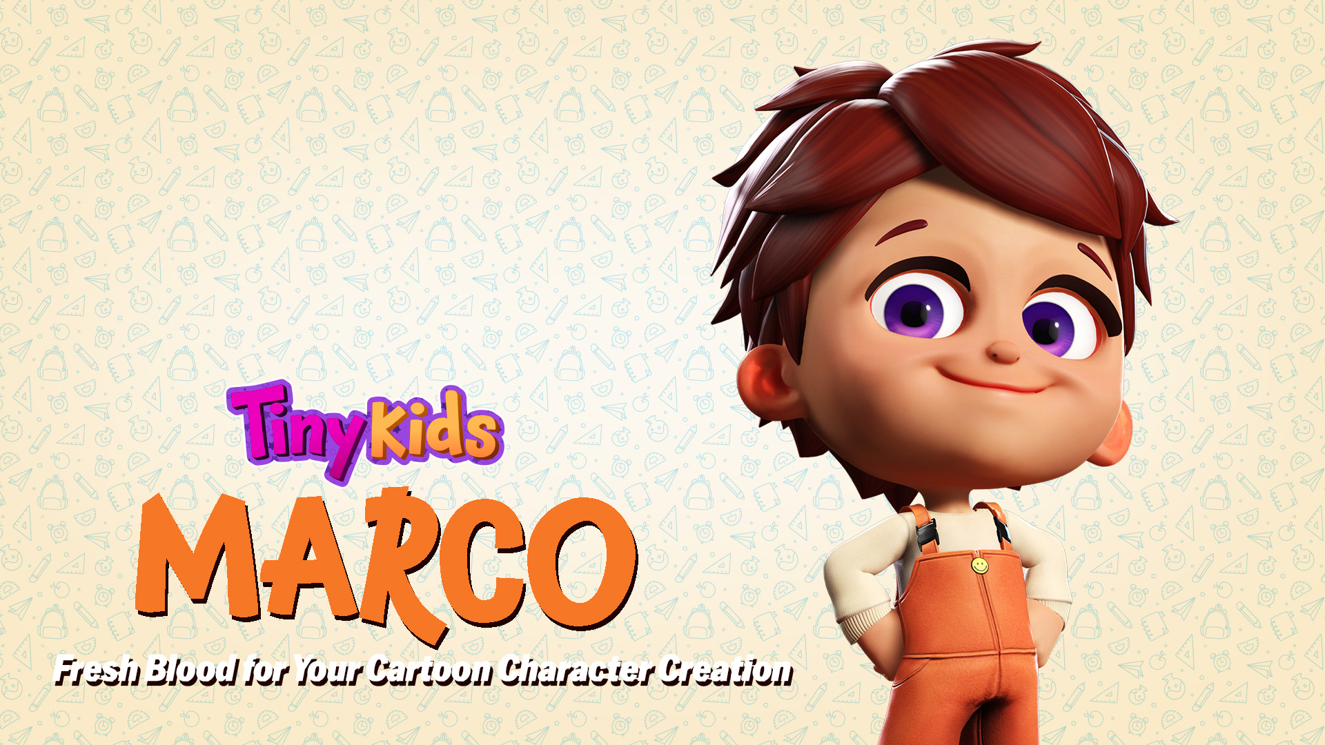 Tiny Kids - MARCO - Character Creator/Actor - Reallusion Content Store