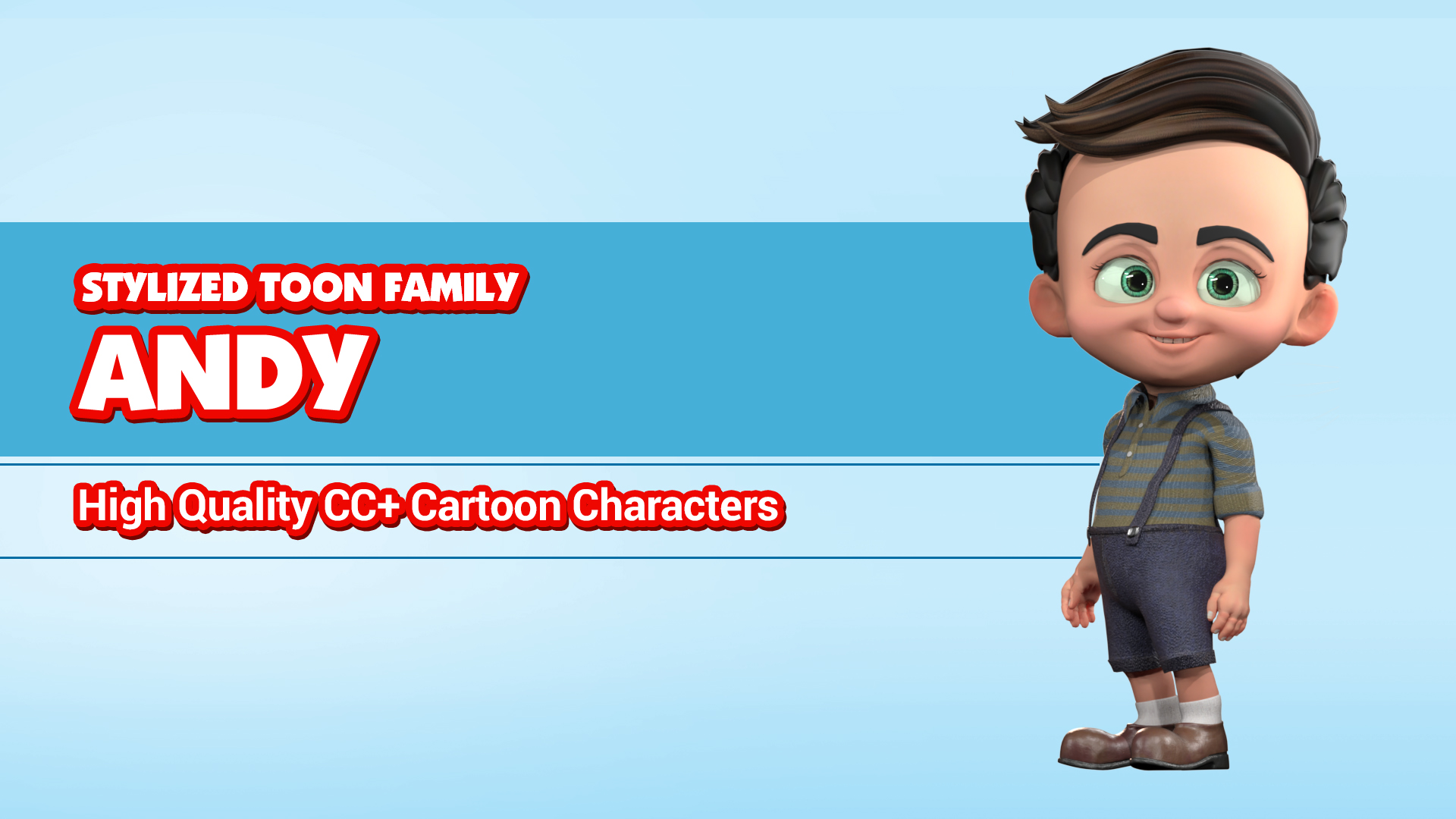 The Smiths Family Vol.2 - Andy - Character Creator/Actor - Reallusion ...