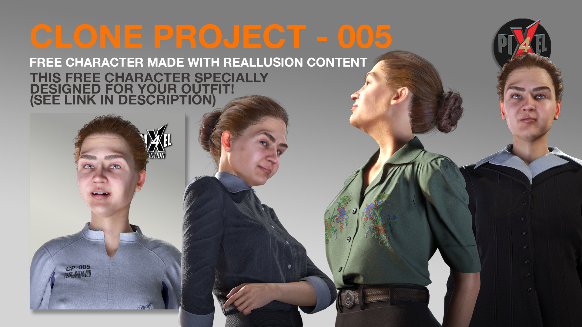 3rd reich secretary Outfit - Character Creator/Outfit - Reallusion ...