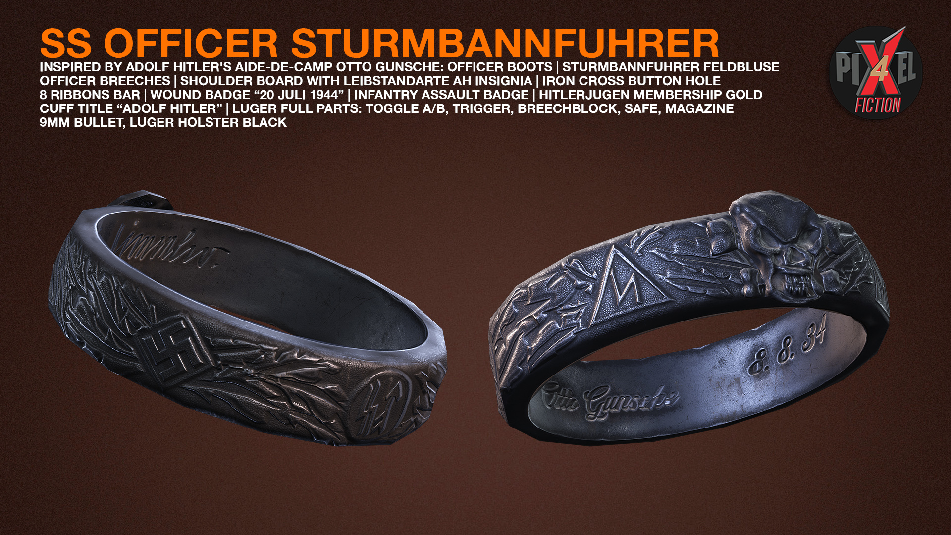 SS Officer Sturmbannfuhrer Outfit - Character Creator/Outfit ...