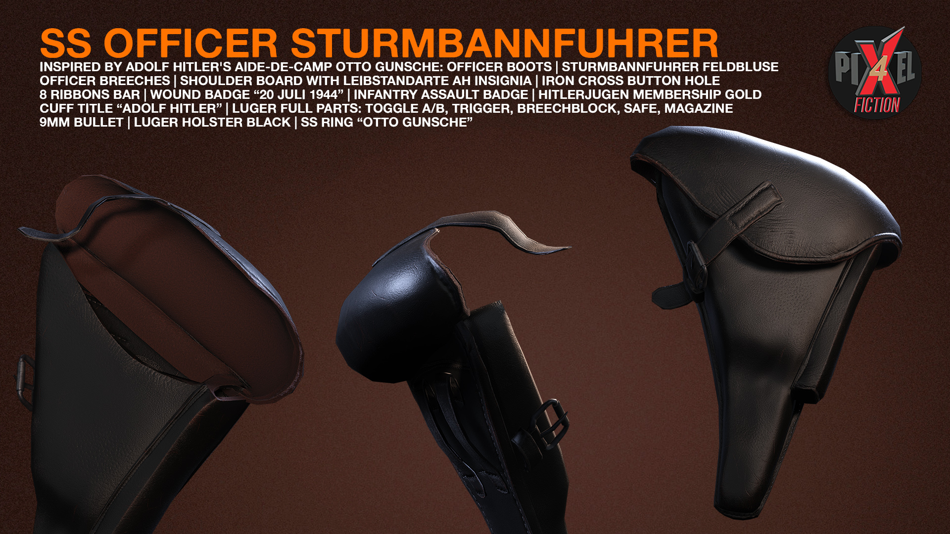 SS Officer Sturmbannfuhrer Outfit - Character Creator/Outfit ...