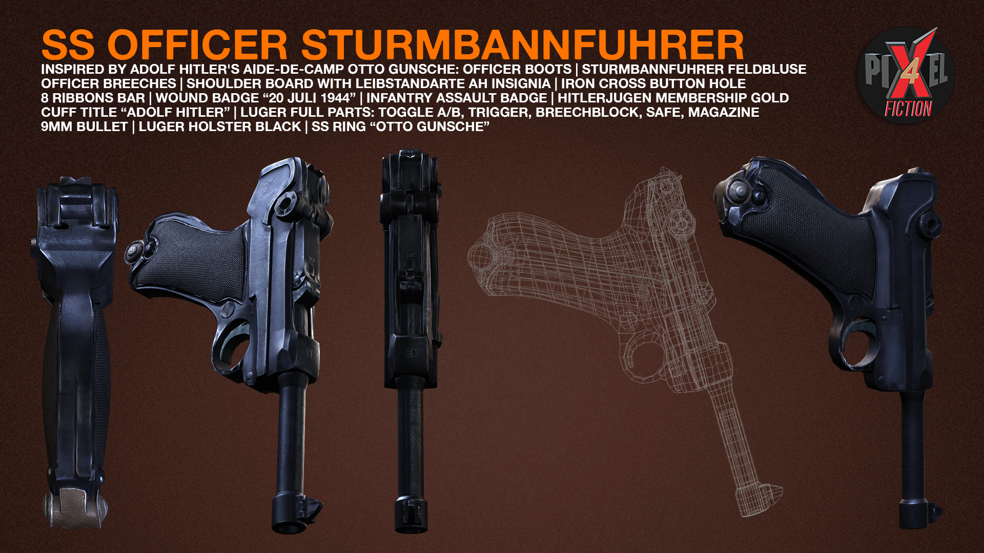 SS Officer Sturmbannfuhrer Outfit - Character Creator/Outfit ...
