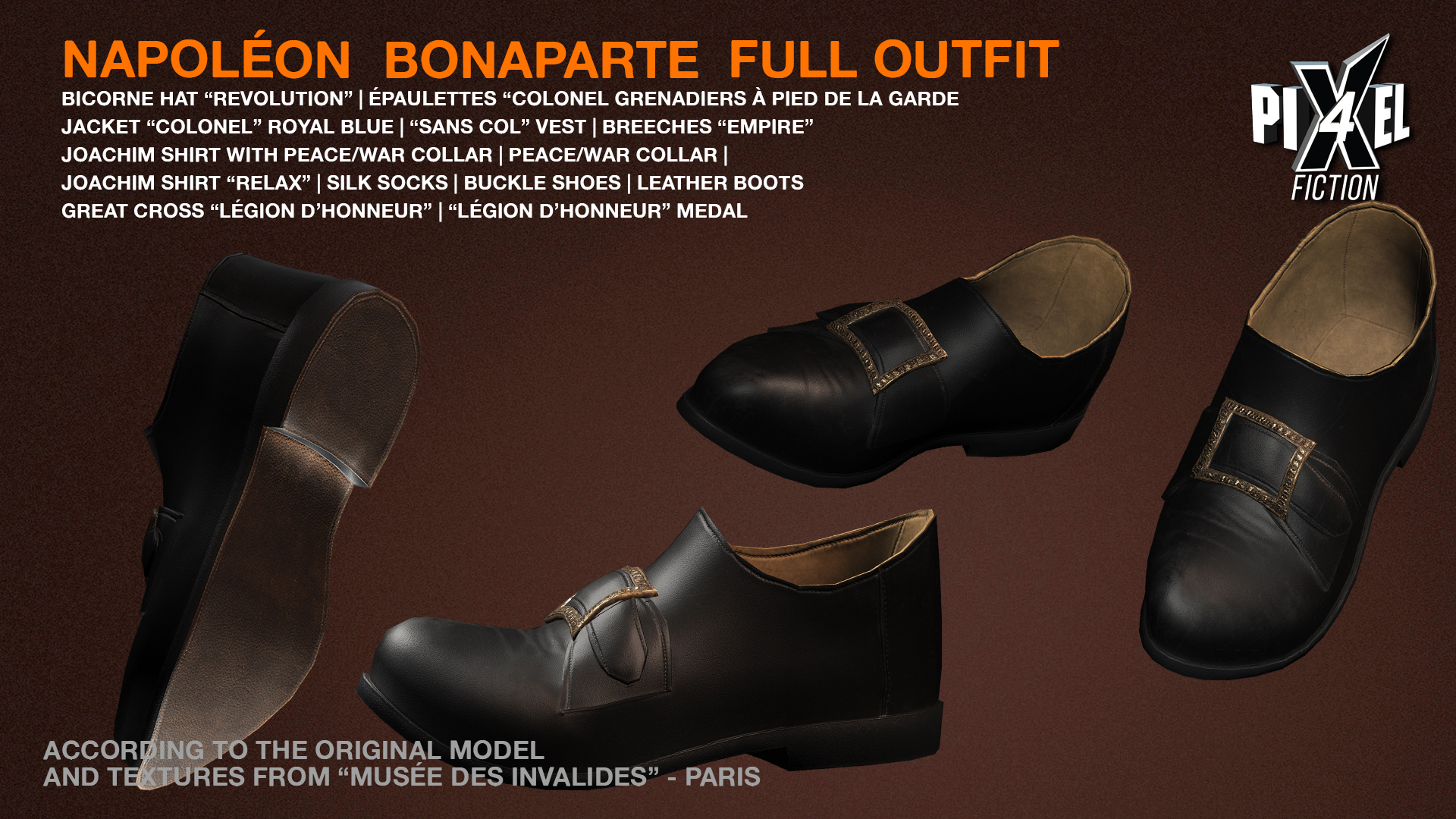 Napoleon Bonaparte Full Outfit - Character Creator/Outfit - Reallusion ...