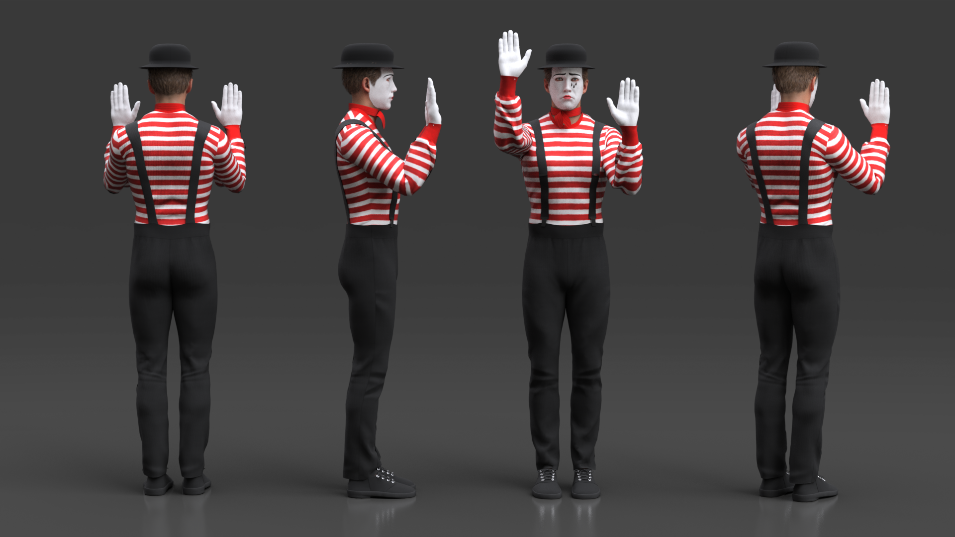 Kevin Mime - Character Creator/Outfit - Reallusion Content Store