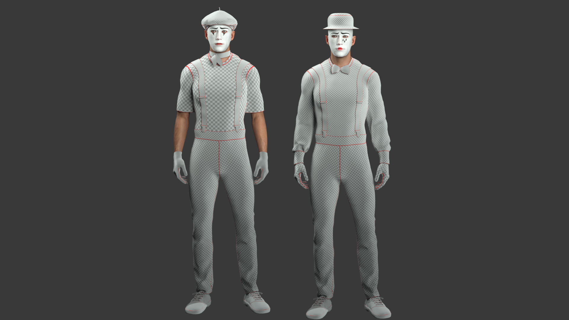 Kevin Mime - Character Creator/Outfit - Reallusion Content Store