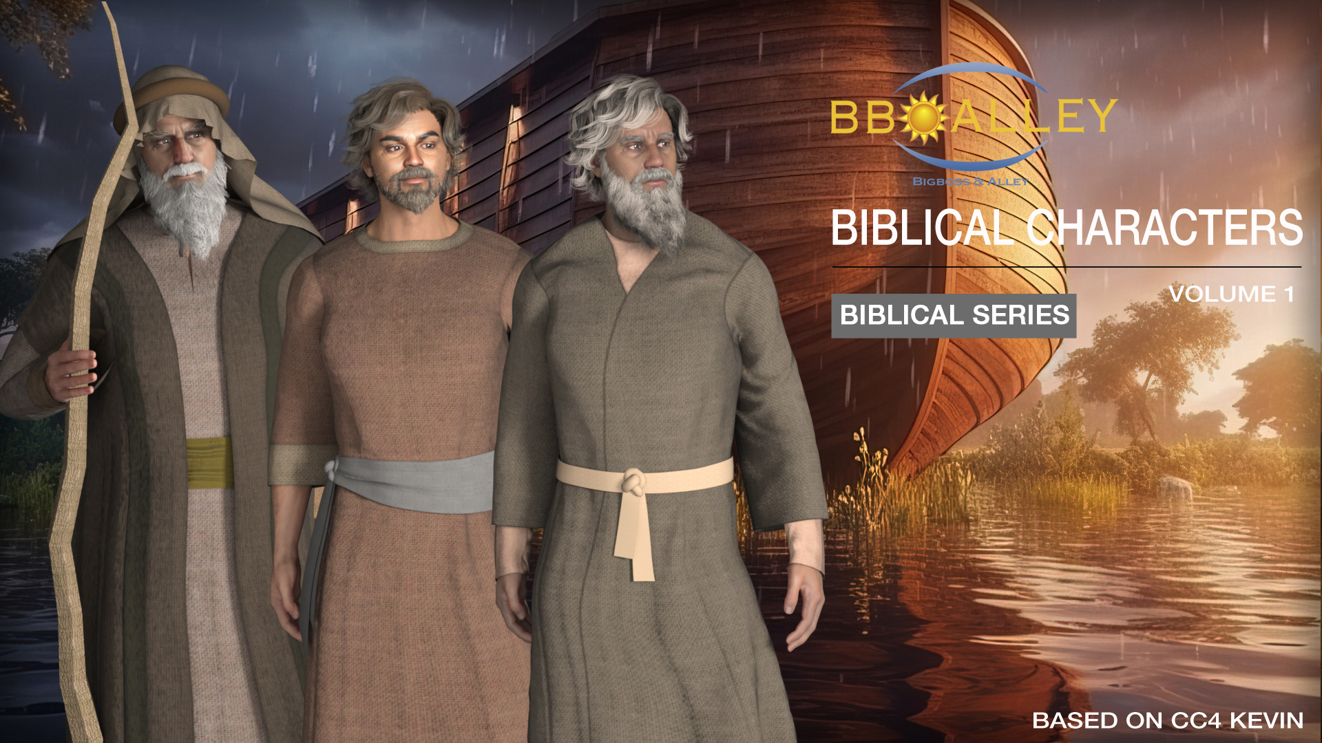 Biblical Characters Vol. 1 - Character Creator/Outfit - Reallusion ...