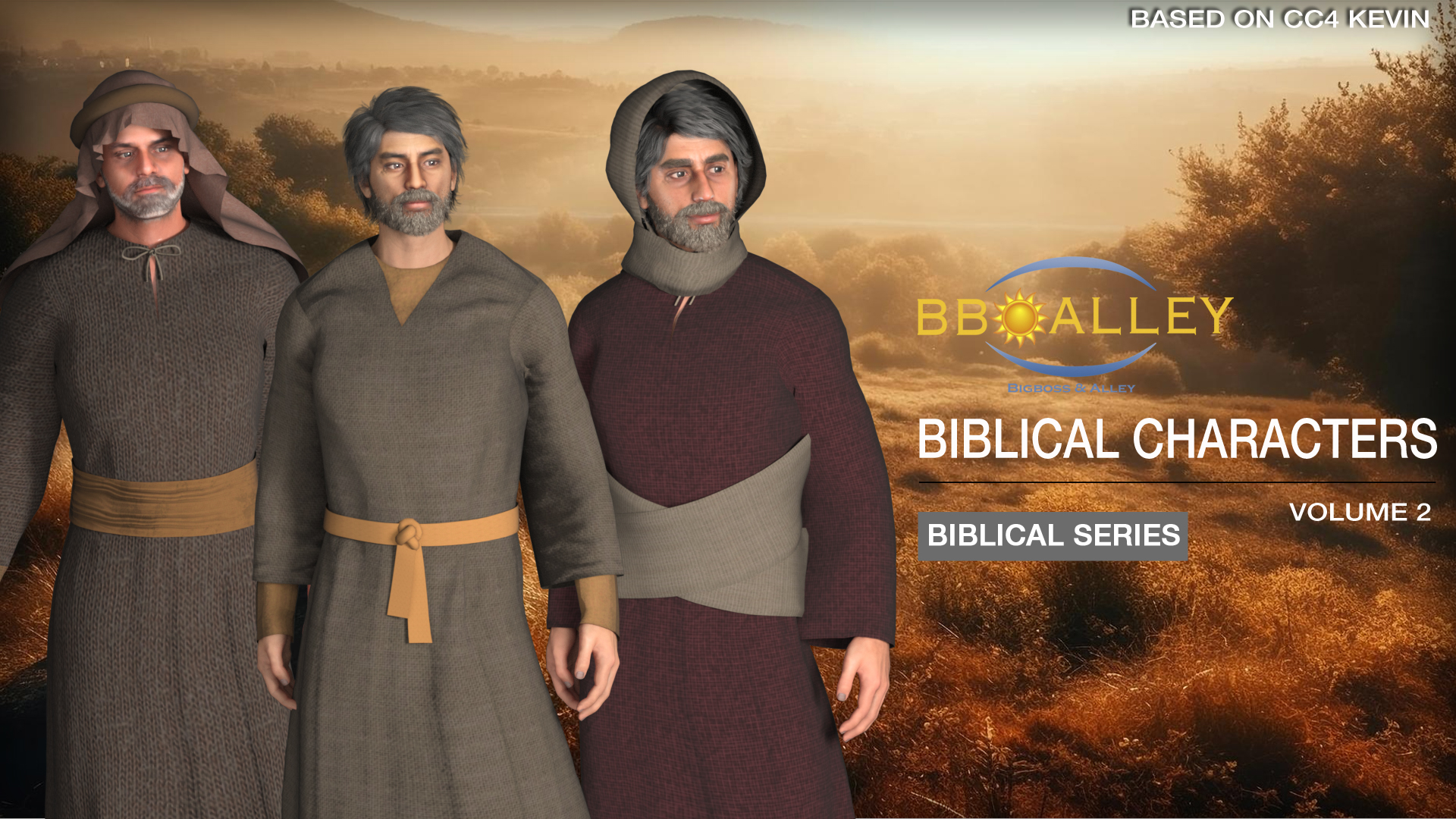Biblical Characters Vol. 2 - Character Creator/Outfit - Reallusion ...