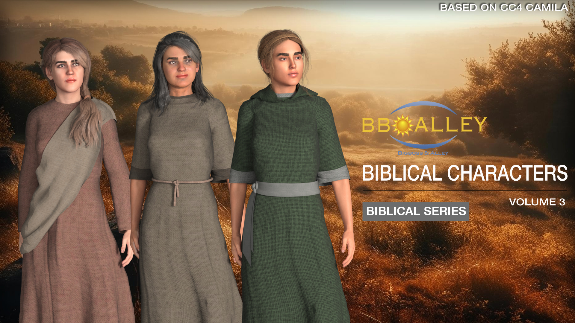 Biblical Characters Vol. 3 - Character Creator/Outfit - Reallusion ...