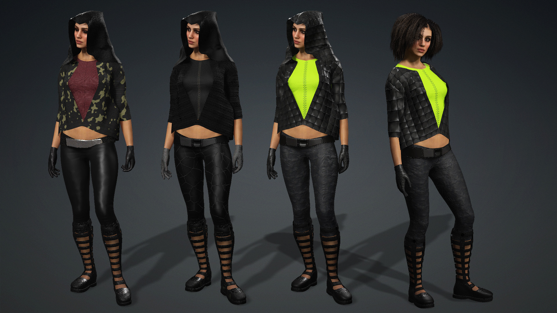 Edgy Style - Character Creator/Outfit - Reallusion Content Store