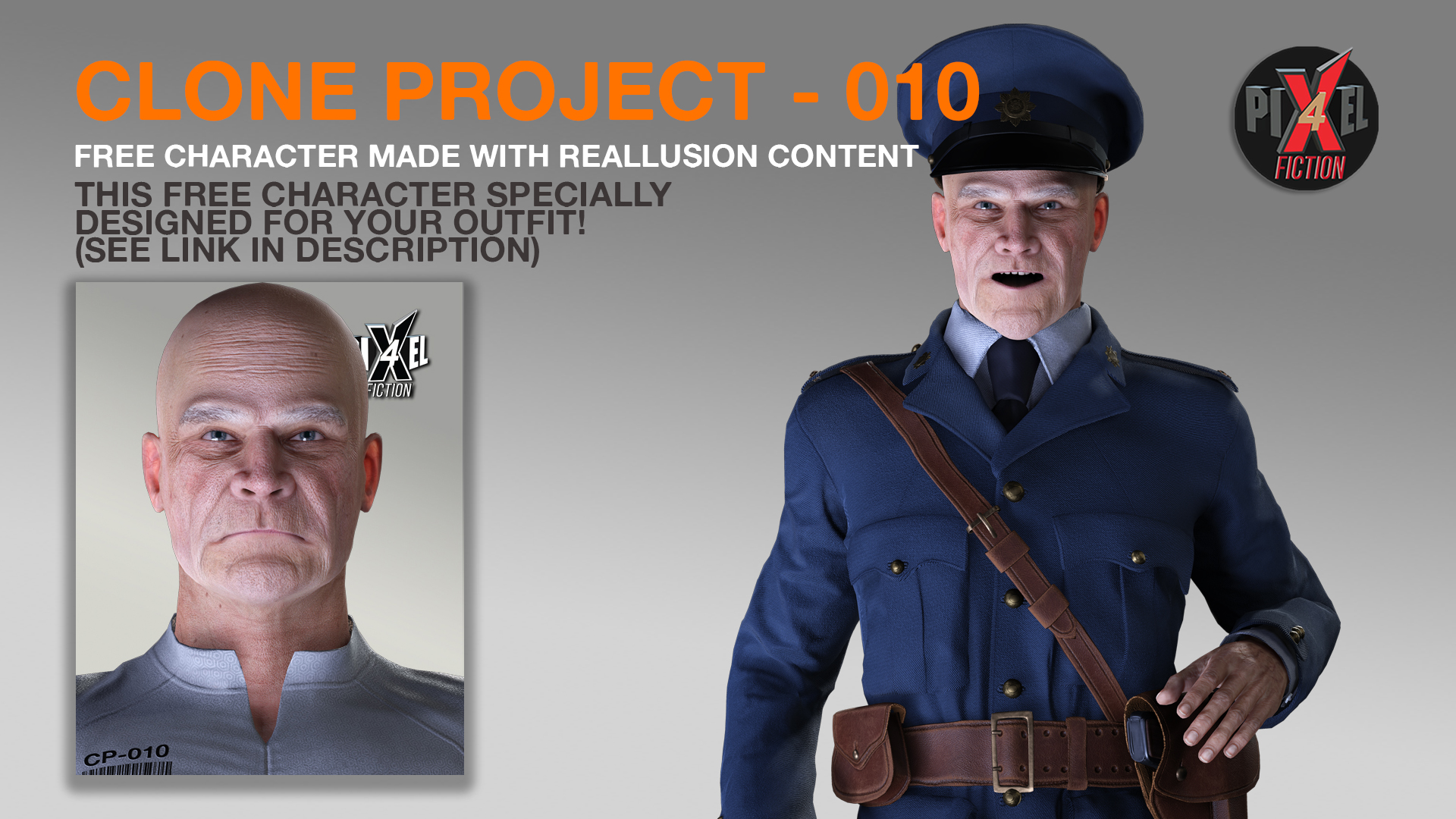 70's South Africa Police Outfit - Character Creator/Outfit - Reallusion ...