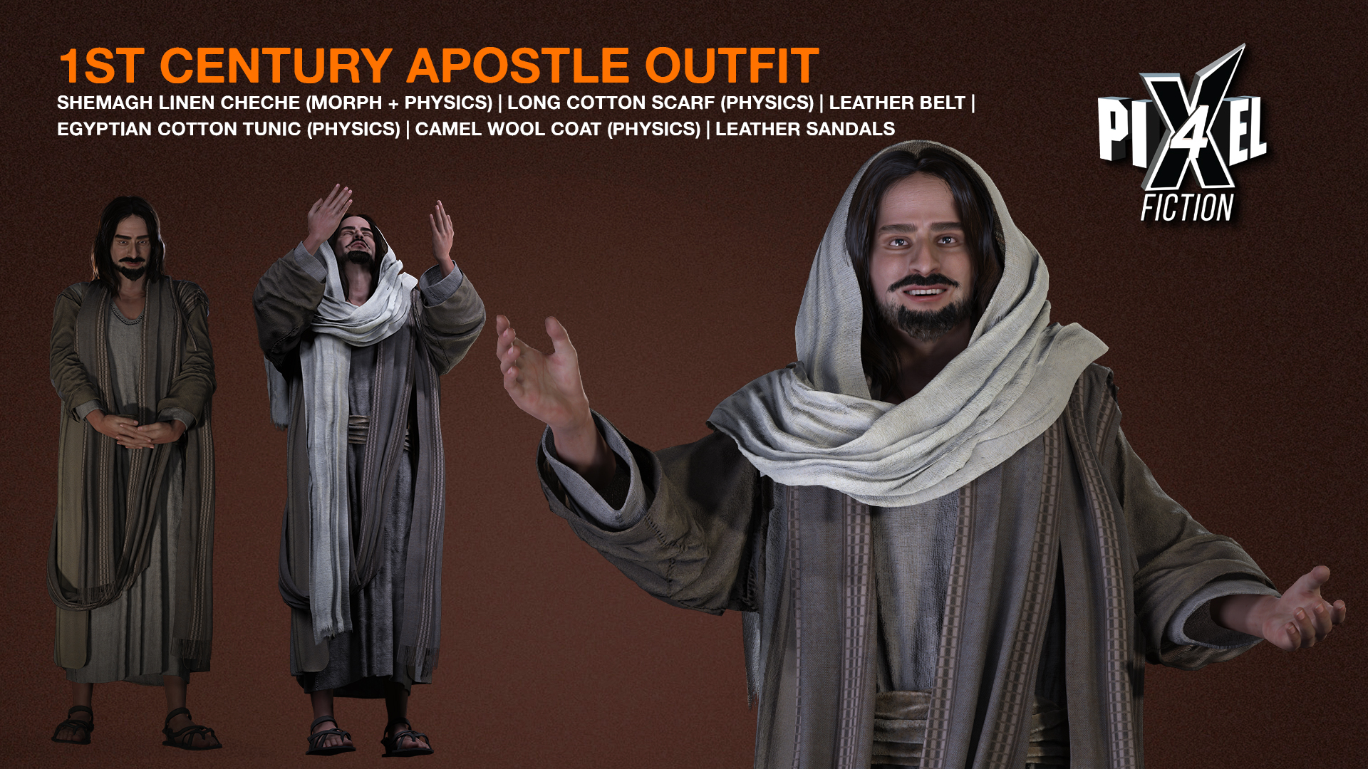 1st Century Bible Apostle Outfit - A - Character Creator/Outfit ...