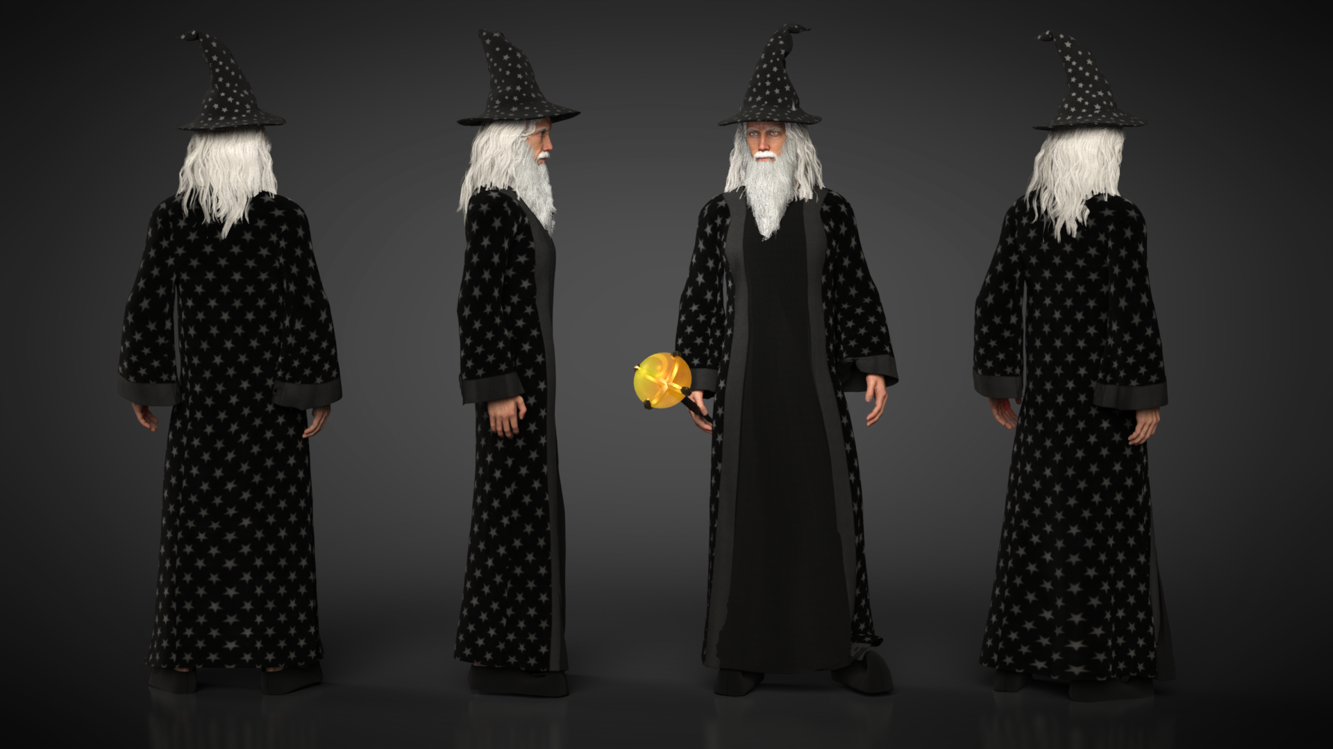 The Wizard - Character Creator/Outfit - Reallusion Content Store