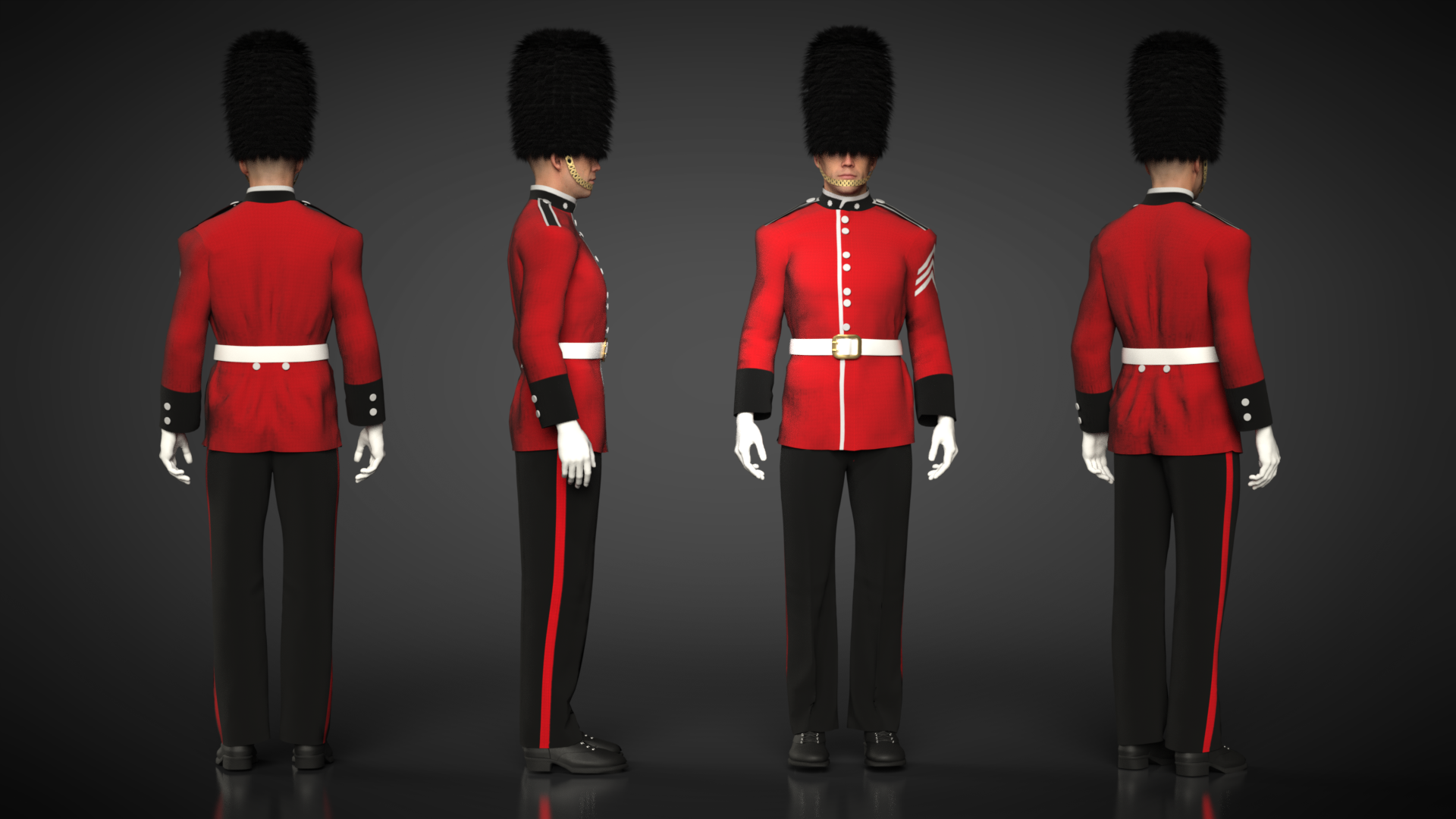 King's Guard - Character Creator/Outfit - Reallusion Content Store