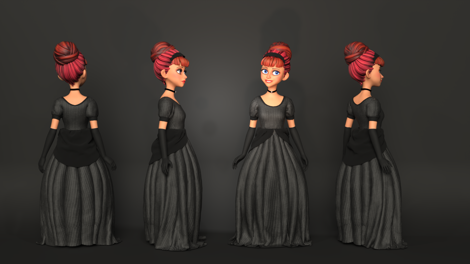 Toon Princess Dress 2 - Character Creator/Outfit - Reallusion Content Store