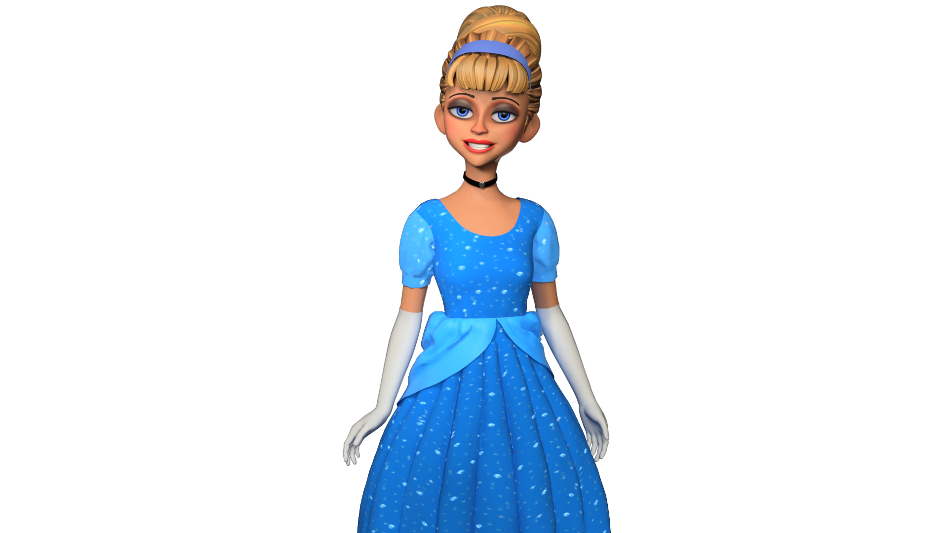 Toon Princess Dress 2 - Character Creator/Outfit - Reallusion Content Store