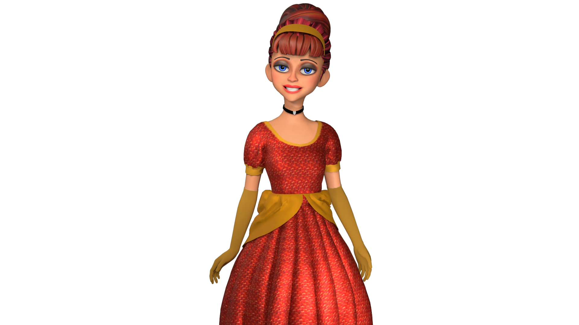Toon Princess Dress 2 - Character Creator/Outfit - Reallusion Content Store
