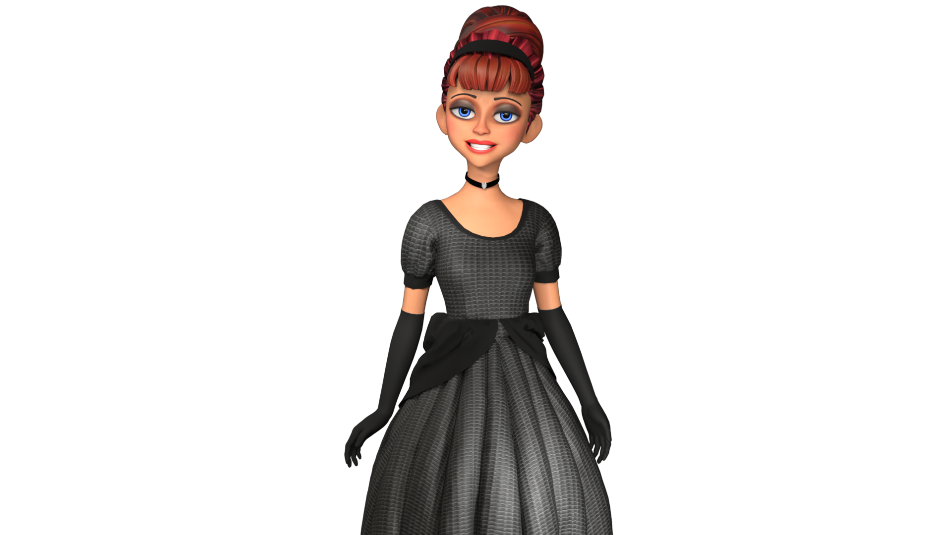 Toon Princess Dress 2 - Character Creator/Outfit - Reallusion Content Store