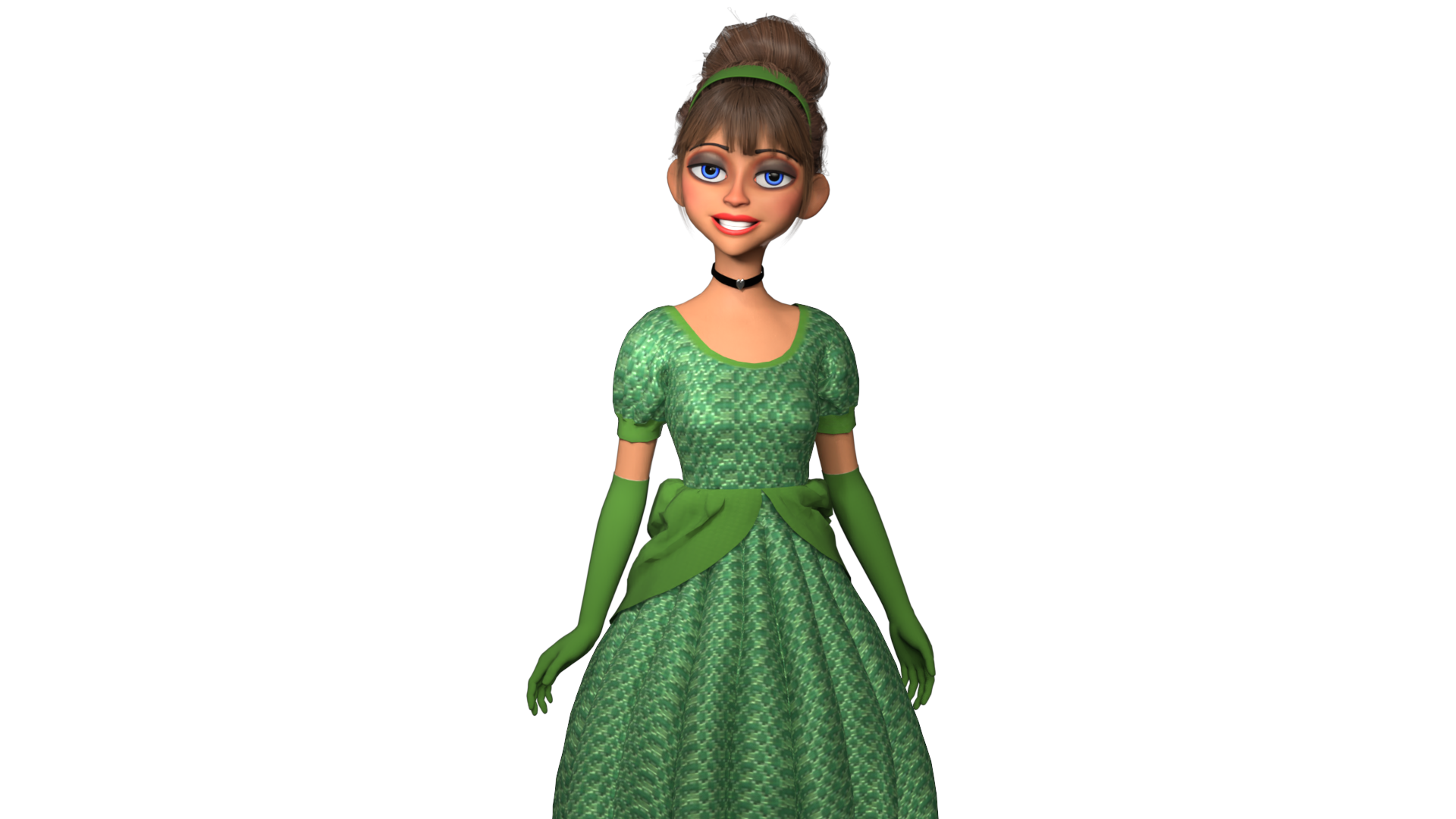 Toon Princess Dress 2 - Character Creator/Outfit - Reallusion Content Store