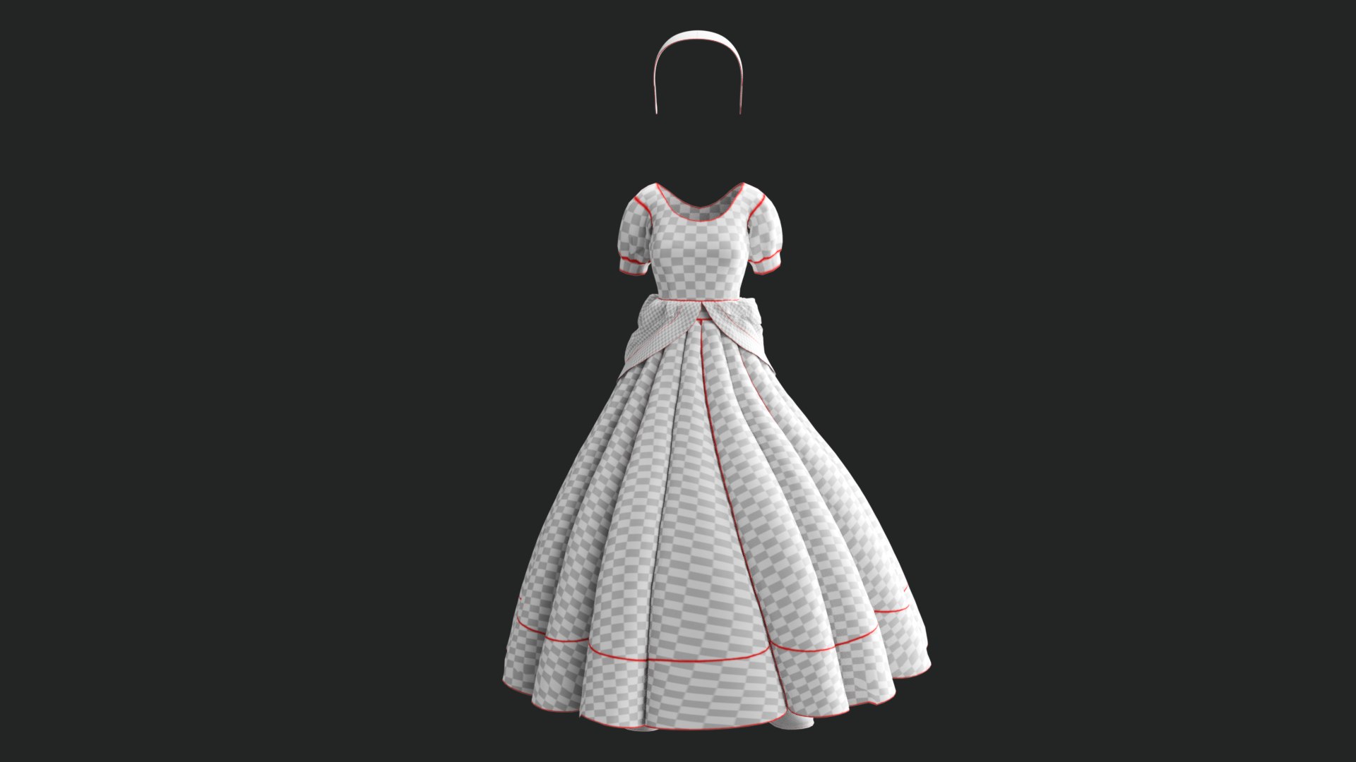 Toon Princess Dress 2 - Character Creator/Outfit - Reallusion Content Store