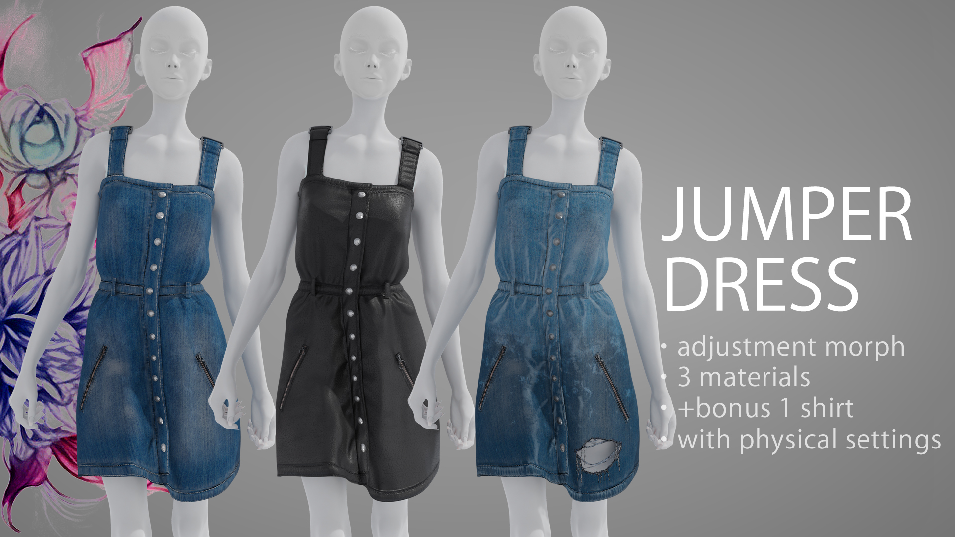 Jumper_dress - Character Creator/Outfit - Reallusion Content Store
