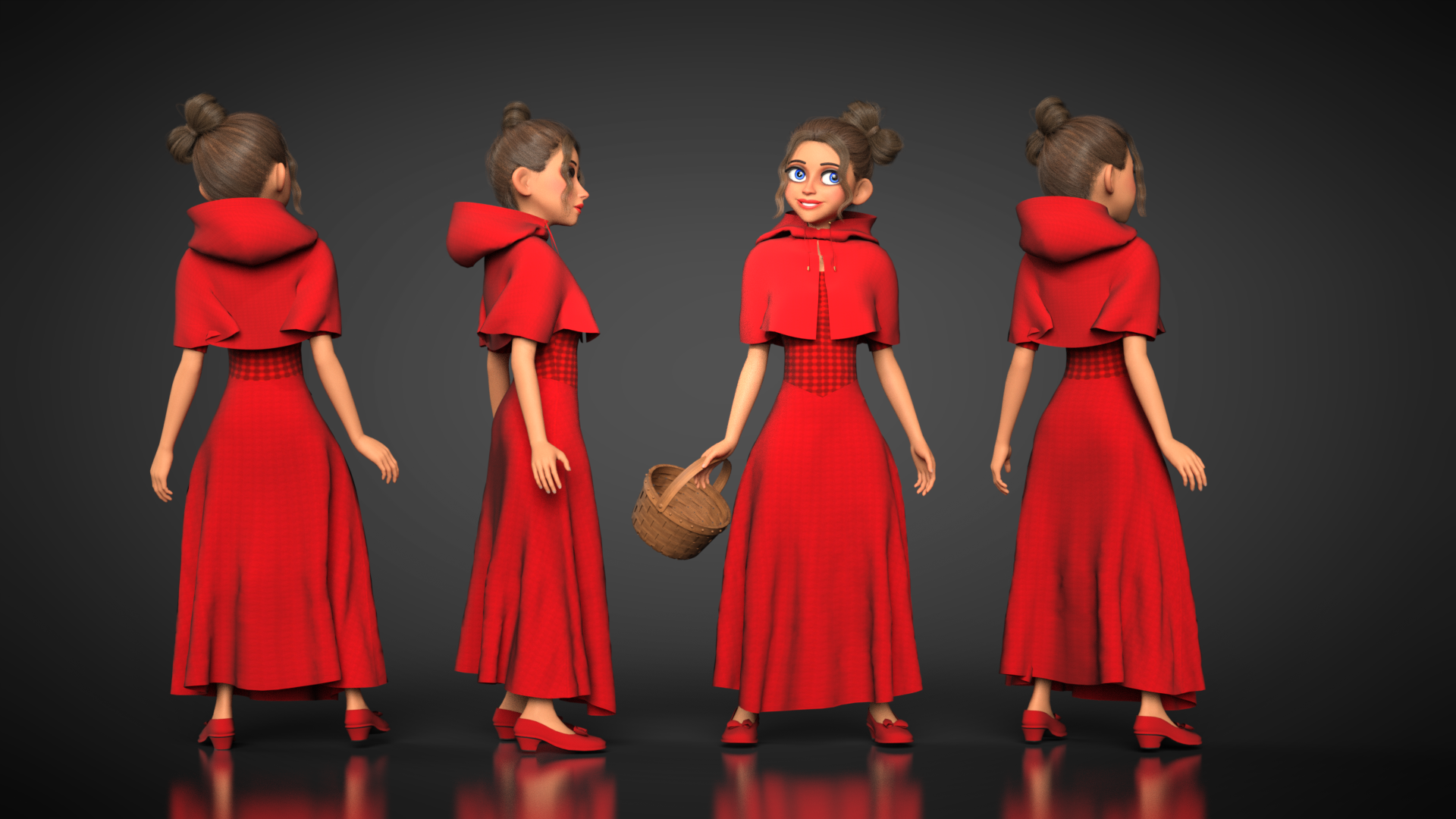 Toon Princess Dress 3 - Character Creator/Outfit - Reallusion Content Store