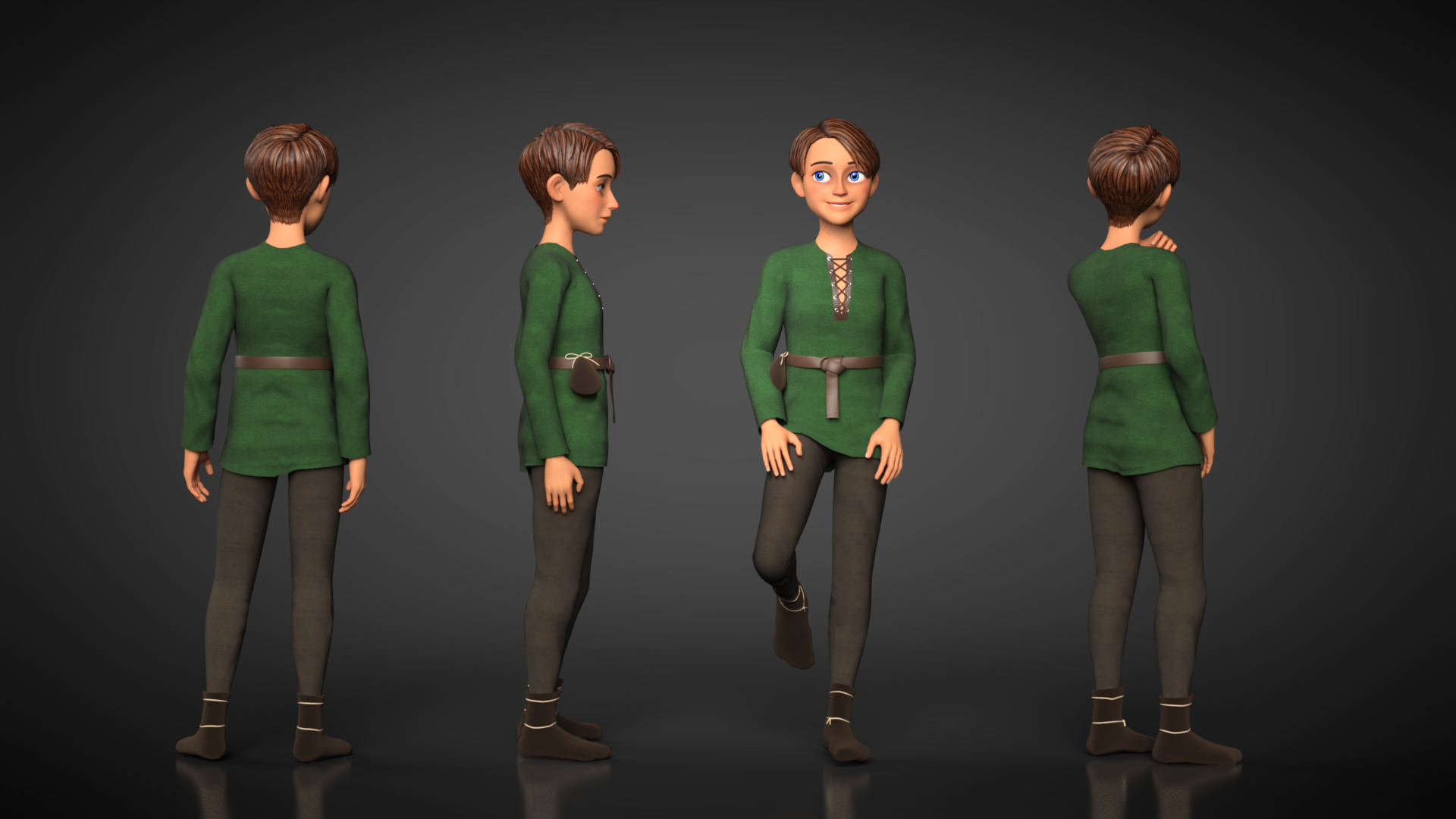 Toon Medieval Male - Character Creator/Outfit - Reallusion Content Store