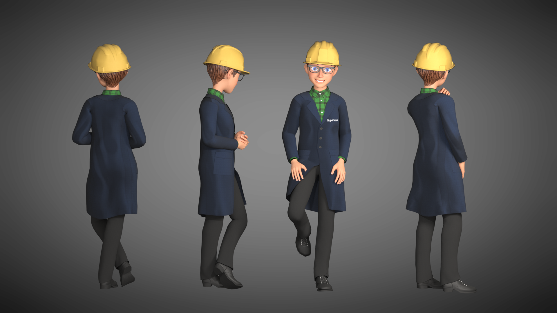 Toon Labcoat Male - Character Creator/Outfit - Reallusion Content Store