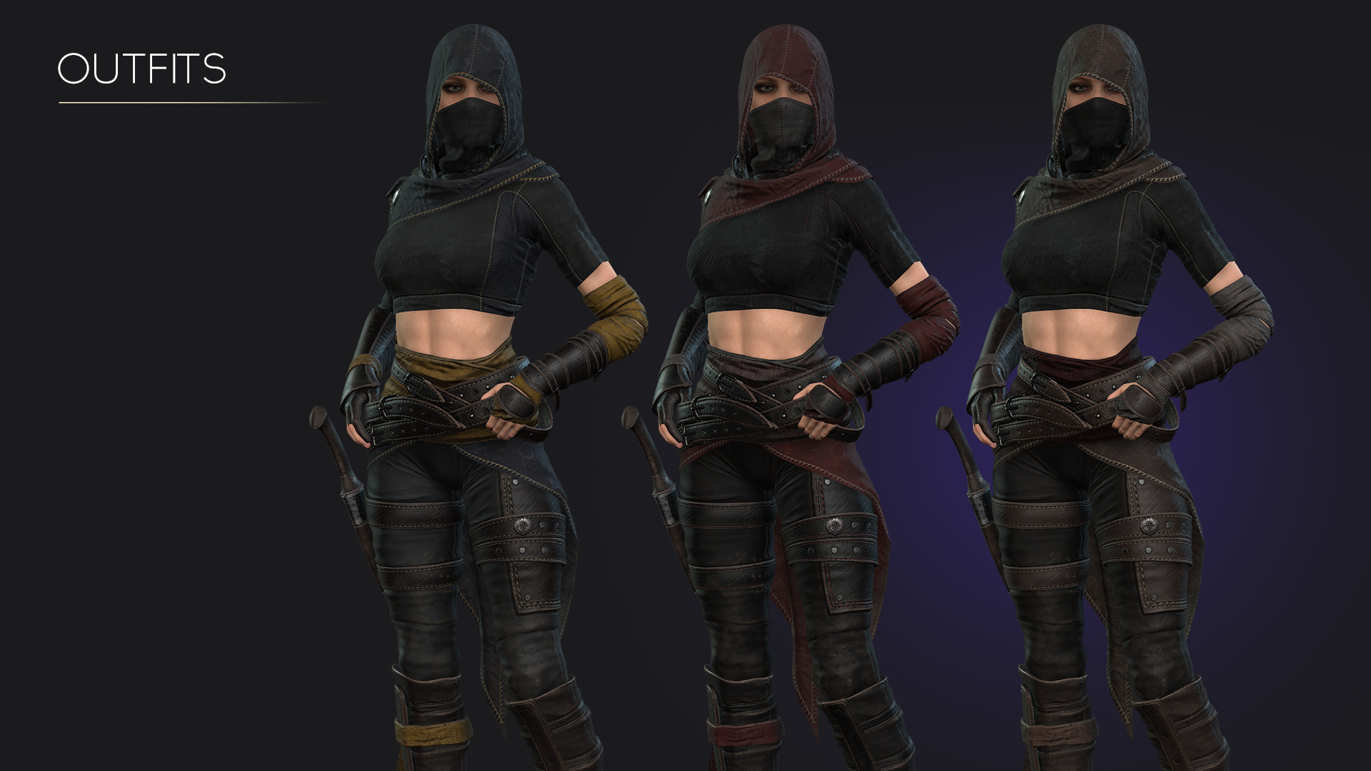 Advanced Assassin - Female - Character Creator/Outfit - Reallusion Content Store