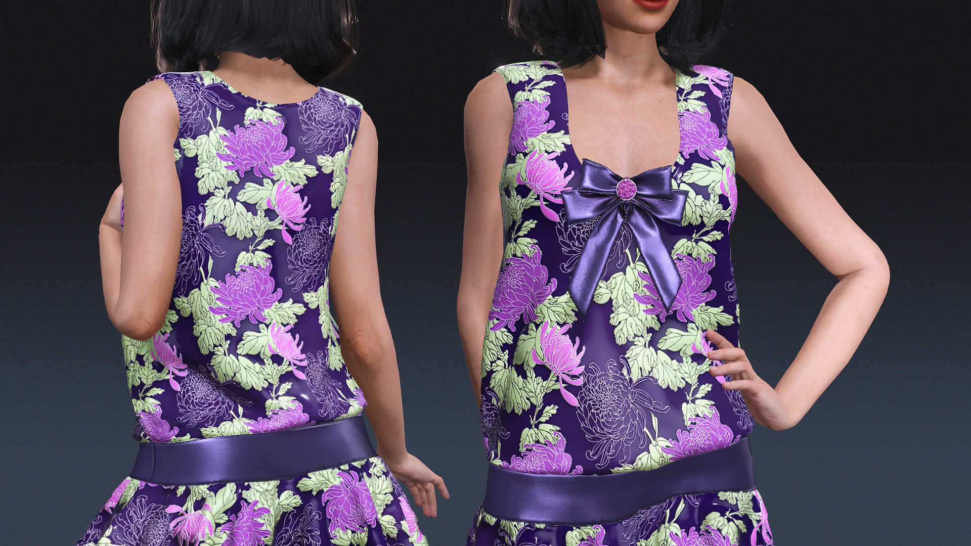Party dress_A4 - Character Creator/Outfit - Reallusion Content Store