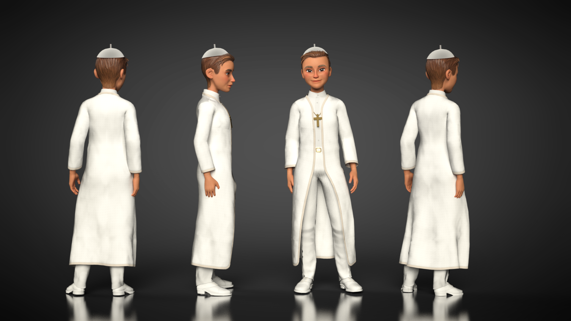 Toon N Priest & Clergy - Character Creator/Outfit - Reallusion Content ...