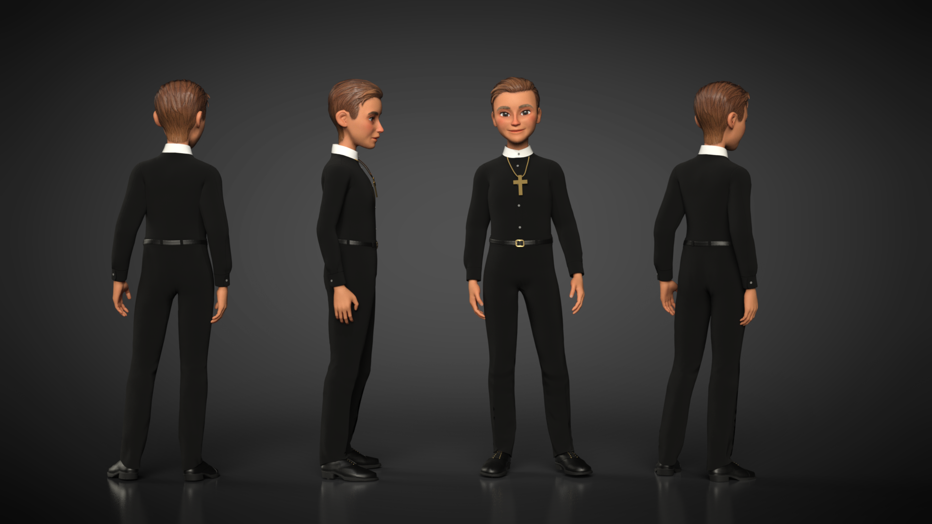 Toon N Priest & Clergy - Character Creator/Outfit - Reallusion Content ...